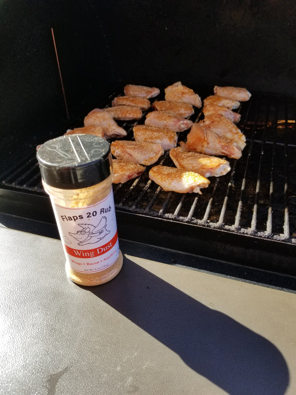 Flaps 20 Rub - Wing Dust – BBQ Rub Club